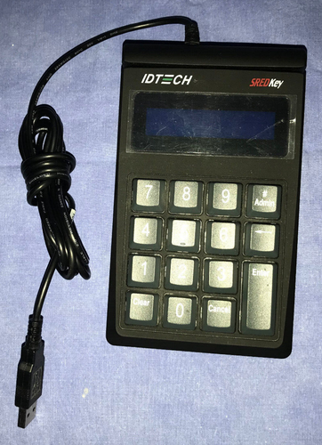 IDTech SREDKey MagStripe USB Credit Card Reader IDSK-534833TEB New ...