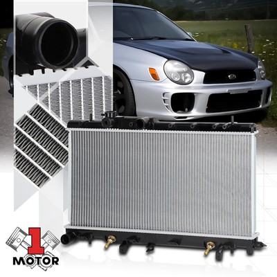 Aluminum Core Radiator OE Replacement for 02-07 Impreza/9-2X 2.5 AT/MT ...
