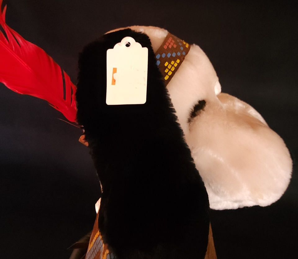 Peanuts United Feature Syndicate Native Indian Snoopy Soft Plush Toy 19 ...