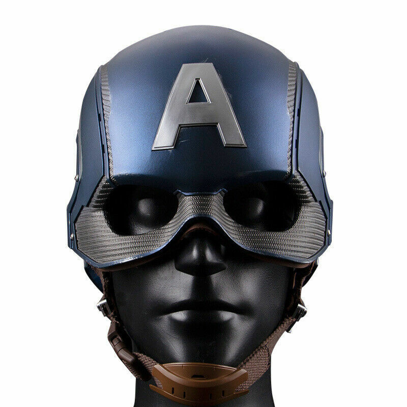 1/1 Captain America Wearable Helmet ABS Mask Boxed Collection Cosplay ...