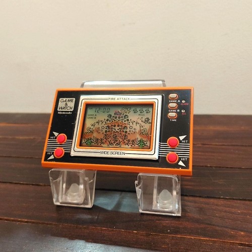 NINTENDO GAME AND & WATCH Fire Attack Wide Screen 1981 Direct From ...