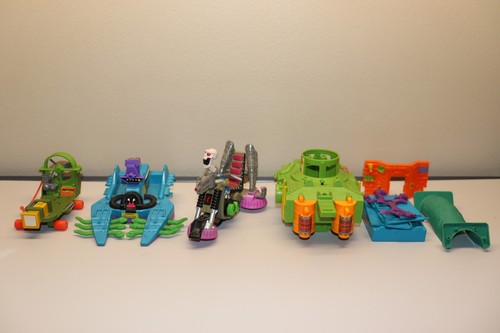 Vintage 80s 90s TMNT Teenage Mutant Ninja Turtles Vehicles Lot of 4 ...