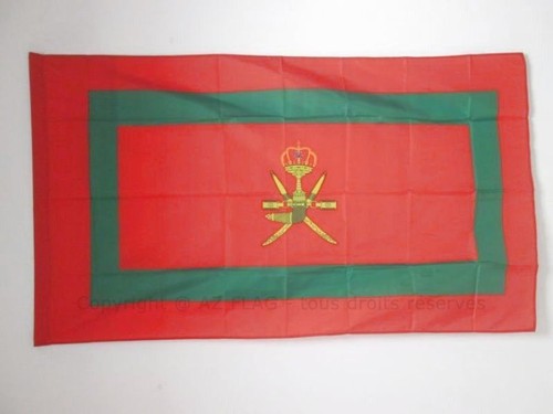 STANDARD OF THE SULTAN OF OMAN FLAG 3' x 5' for a pole - SULTANATE OF ...