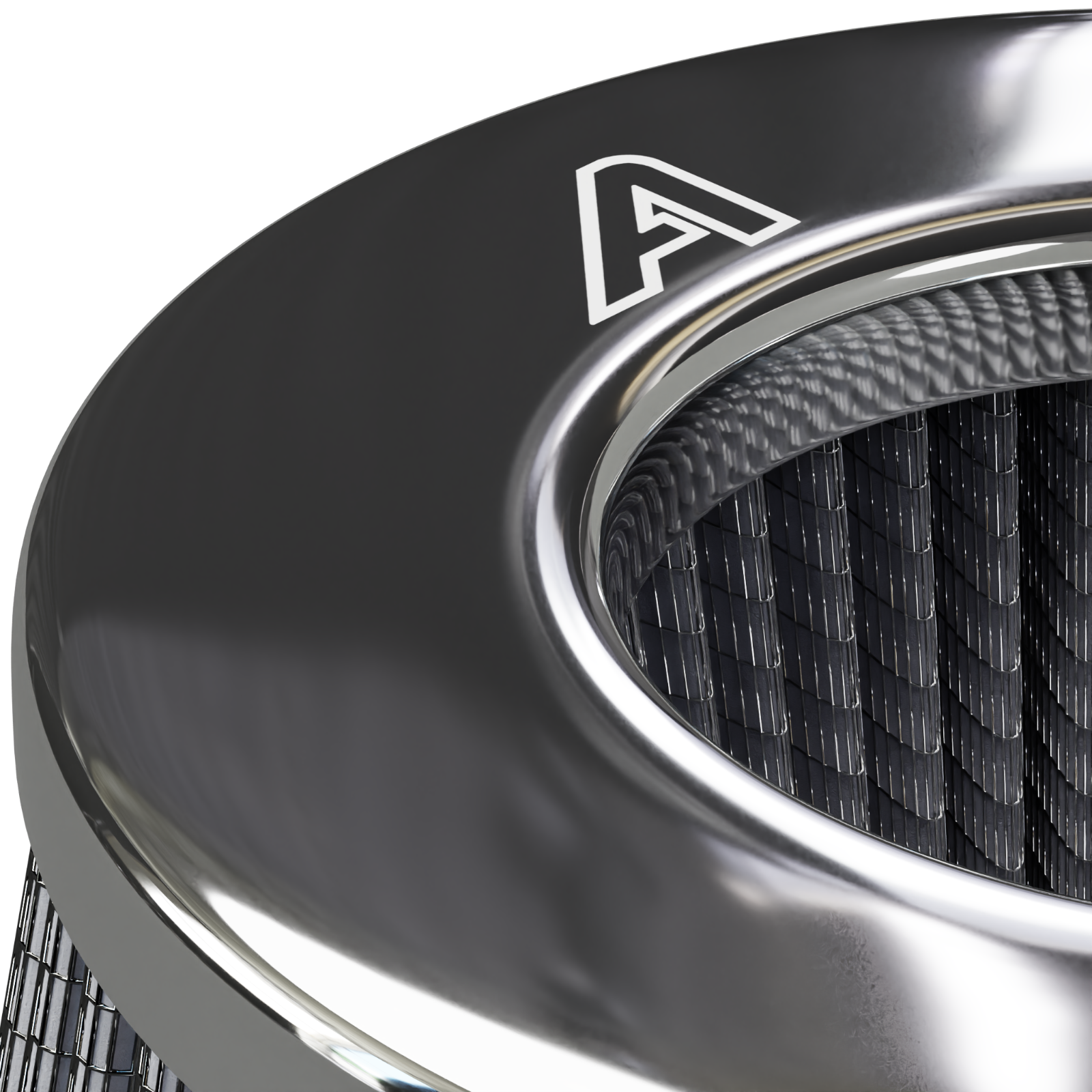 UNIVERSAL 75mm 3" AIR FILTER NECK CONE INDUCTION HIGH FLOW CAR ...