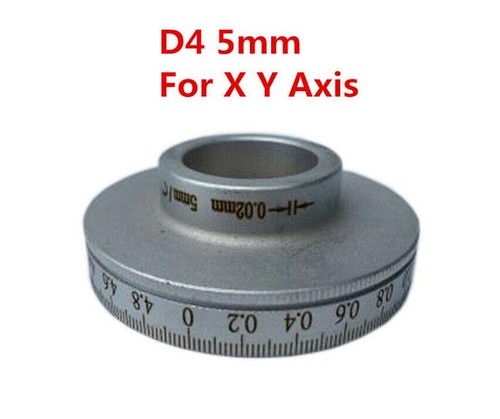 1PC Milling Machine D4-5mm Dial For XY Axis Verticcal Turret Mill Tool ...
