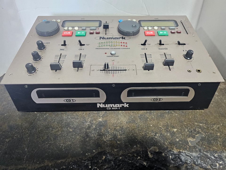 NUMARK CD MIX 1 DJ 2-DISC CD PLAYER/MIXER | eBay