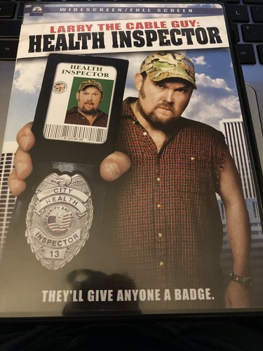 Larry the Cable Guy: Health Inspector (DVD, 2006) Case, Disc, Pre-Owned ...