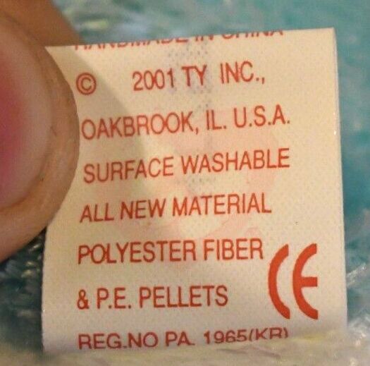 MWMT Ty Beanie Babies Spring the Rabbit Easter Bunny Stuffed Animal VTG ...