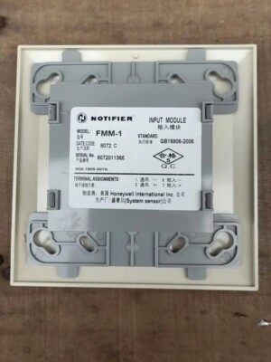 1PC NOTIFIER FMM-1 input module monitoring module | eBay