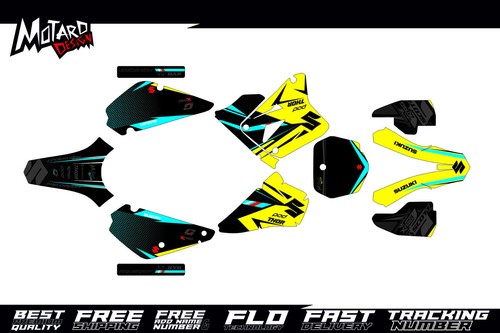 Suzuki RM 85 2002 up 2018 Fasthouse Graphics Kit Enduro Motocross Decal ...
