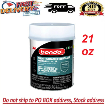 Bondo® Short Strand Fiberglass Reinforced Filler SS-PT-ES, 21 oz | eBay