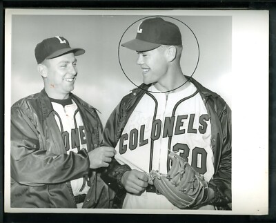 Minor League Baseball PHOTO Jack Hannah Louisville Colonels Pitcher ...