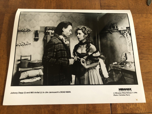 Dead Man Johnny Depp & Mili Avital VNTG Rare 10X8 Press Photo | eBay