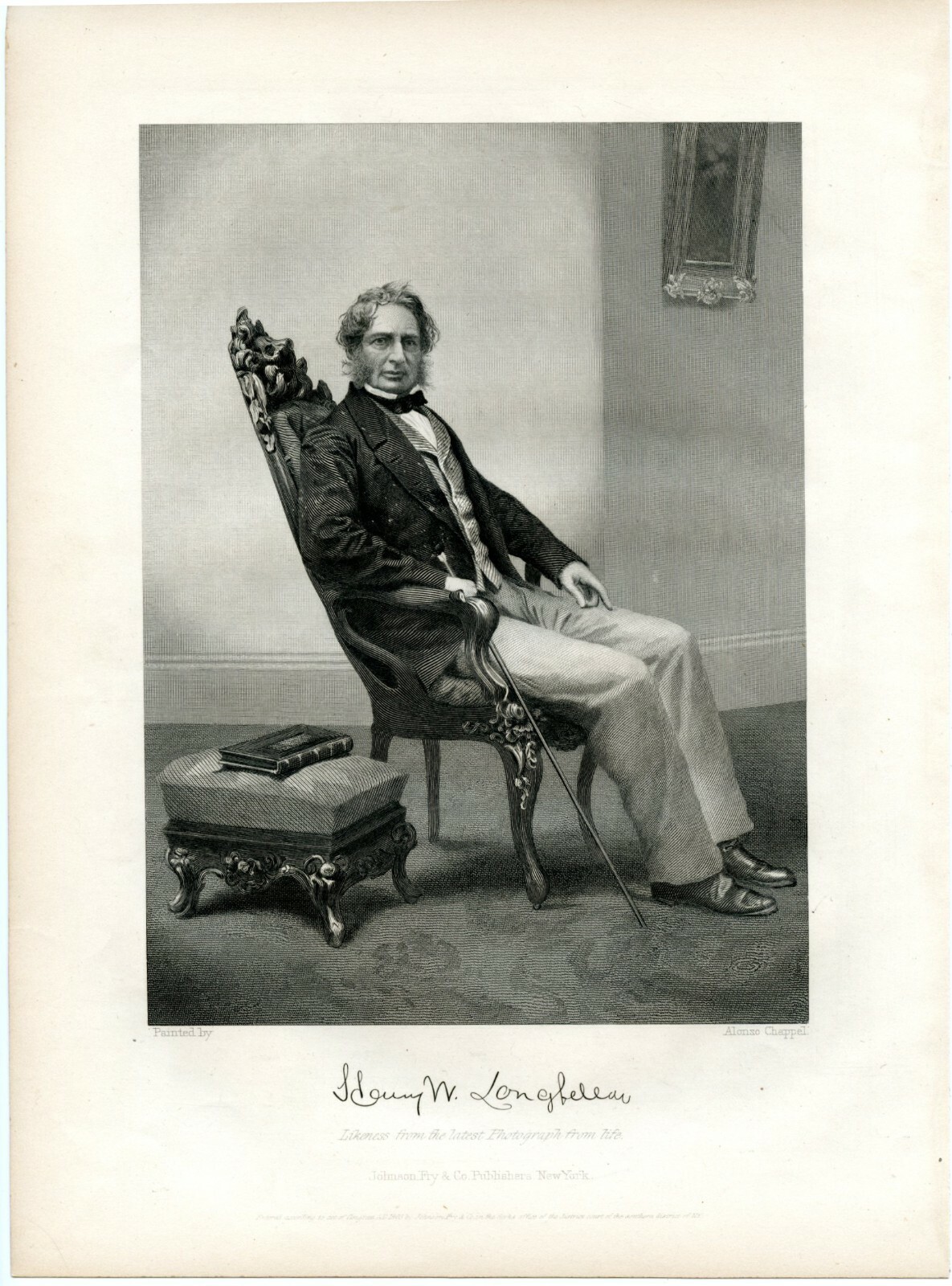 HENRY WADSWORTH LONGFELLOW, Paul Revere's Ride/Evangeline Poet ...