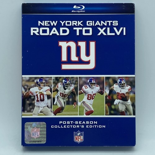 New York Giants Road to XLVI [2-Disc Set] Blu-ray 2012 NFL Football ...