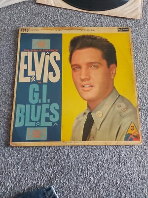 Elvis Presley-GI Blues Original Soundtrack Vinyl LP Album 1960 RCA RD ...