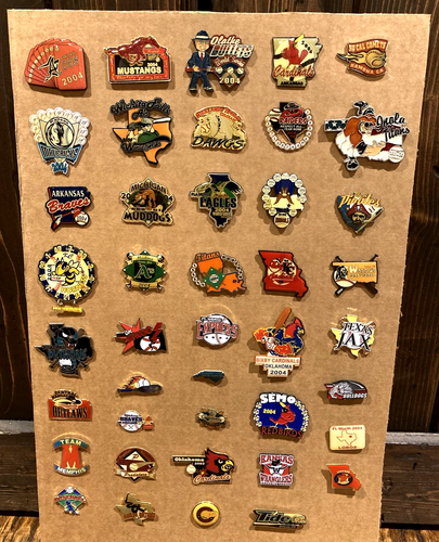 Lot of 42 Youth Baseball Pins from 2003-2004 Dif States, World Series ...