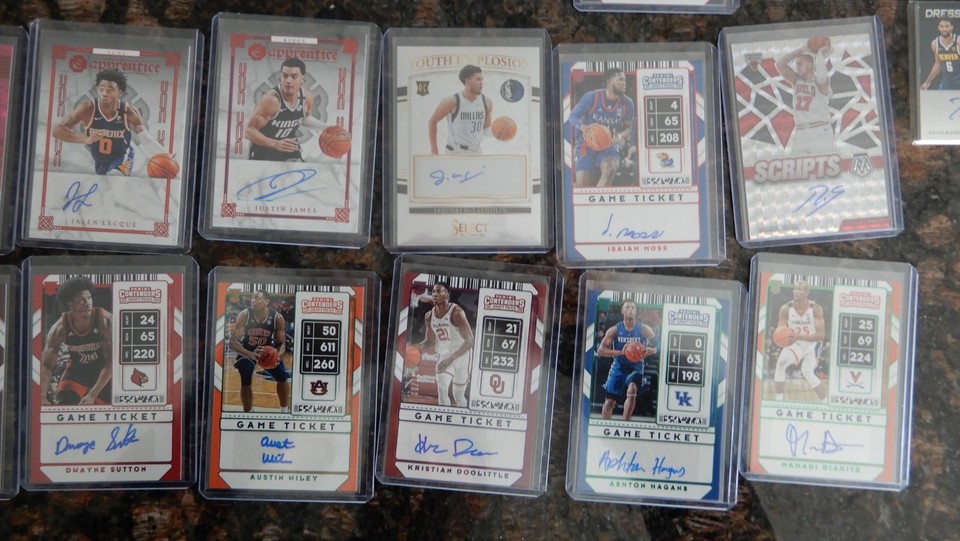 Huge NBA Basketball Card Lot with Rookies and Auto Cards | eBay