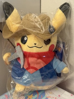 Pokemon Fossil Museum Exhibition Limited Archeologist Pikachu Plush New ...