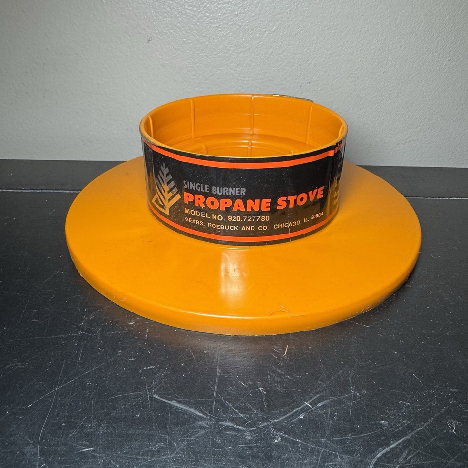 Vintage Sears Single Burner Propane Stove #727778 Original Box 80's ...