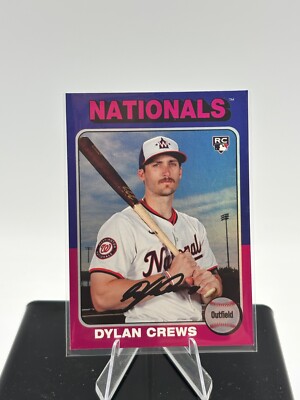 Dylan Crews 2025 Topps Heritage H25-24 25th Anniversary Rookie RC | eBay