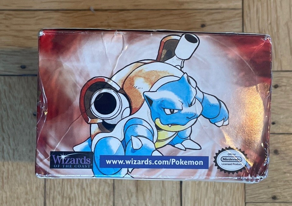 + Pokemon Shadowless Empty Green Winged Charizard Booster Box | eBay