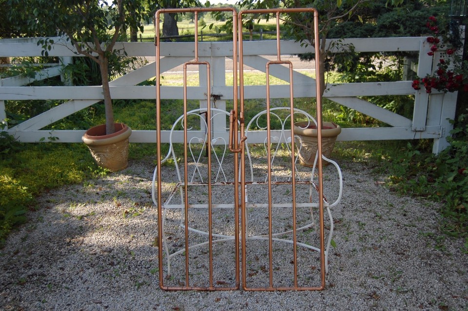 Vintage - Copper Gates- hand made by local artist | eBay