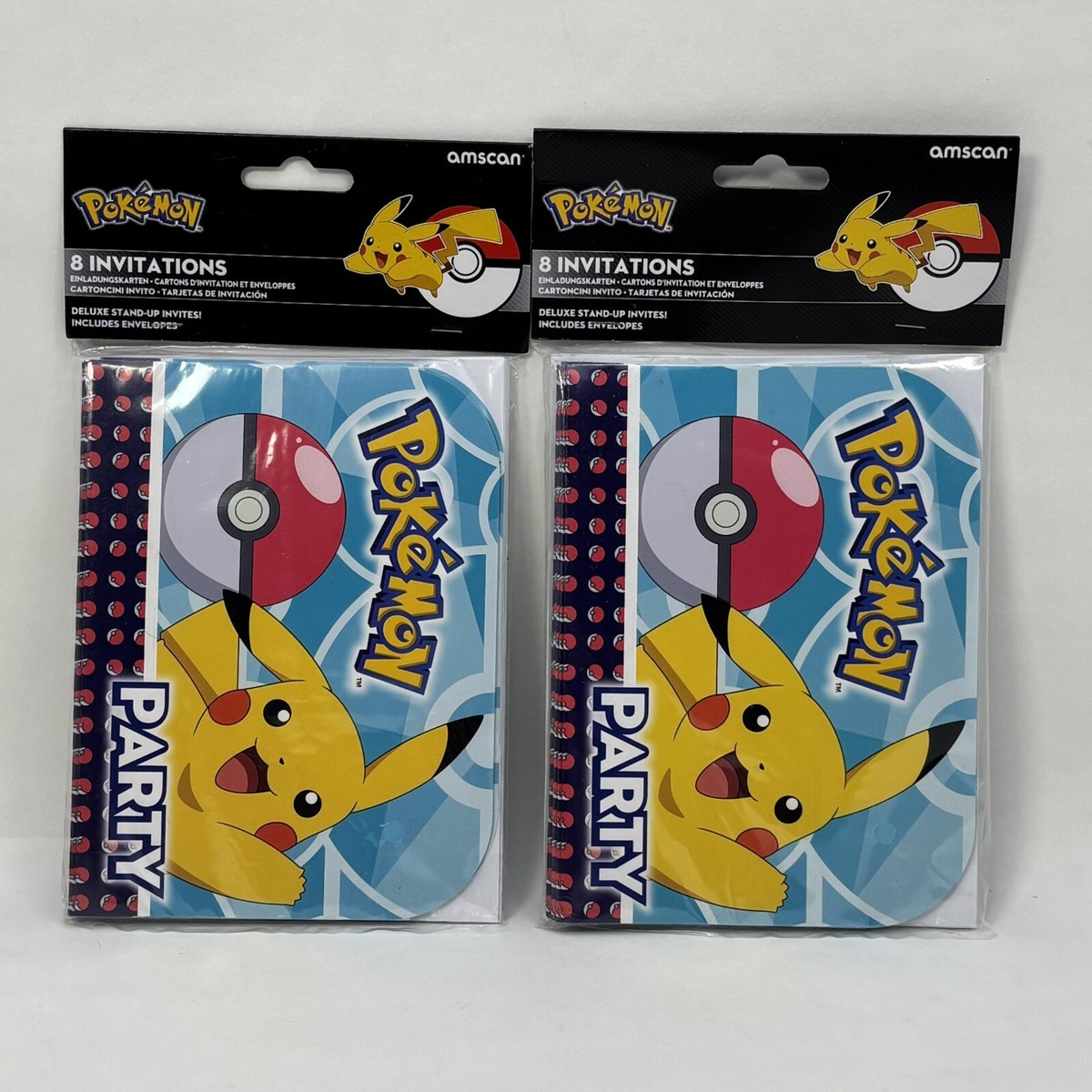 Pokemon Card Invitation Pokémon Birthday Invitation | Instant