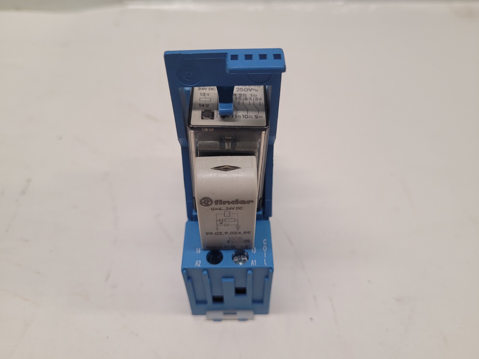 Finder 2P DPDT Modular Interface Relay with Base 55.34.9.024.5040 | eBay