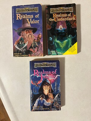 Forgotten Realms Anthology Lot Underdark Valor Infamy PB TSR D&D VG ...