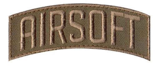 Tactical Hook-Back Morale Patch - Embroidered Hook Back Military ...