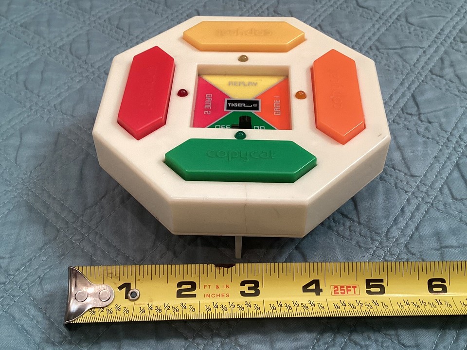 Vintage 1987 Copy Cat Tiger Electronic Toys Model 7-522 Copycat ...