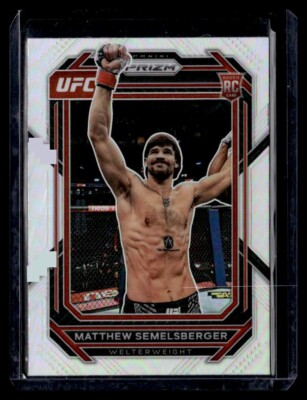 2023 Panini Prizm UFC - Matthew Semelsberger Silver Prizm Rookie Card ...