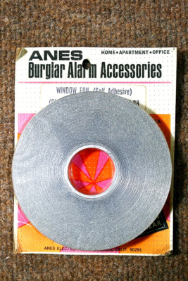 Security alarm system Plate glass Window Foil Loop ( 1 Roll ) | eBay