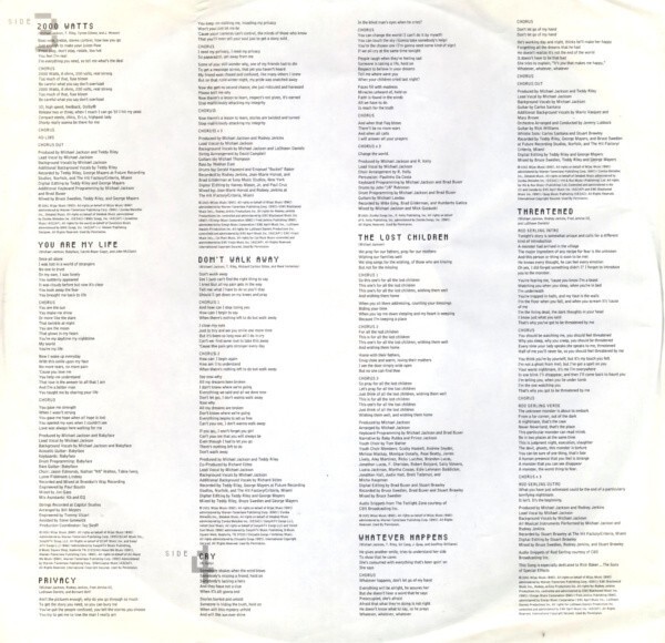 Michael Jackson / Invincible 2001 US ORIG Vinyl 2LP Notorious B.I.G. MJ ...