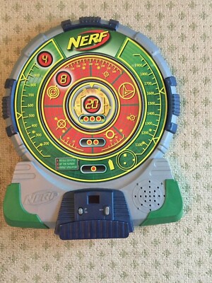NERF Tech Target Electronic Scoreboard MISSILE DEFENSE GAME 2003 | eBay