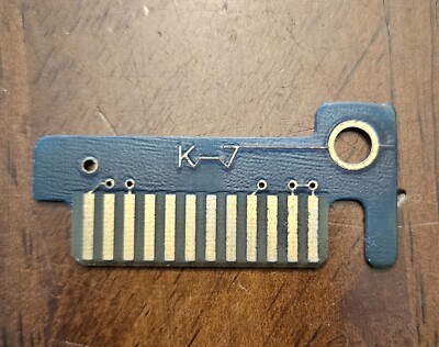 Snap-On K-7 Personality Key MT2500 MTG2500 MODIS SOLUS ETHOS VERUS Scan ...