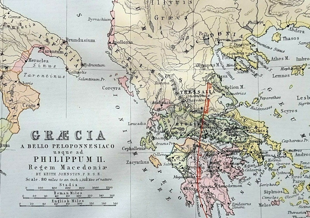 Plataea Greece Map