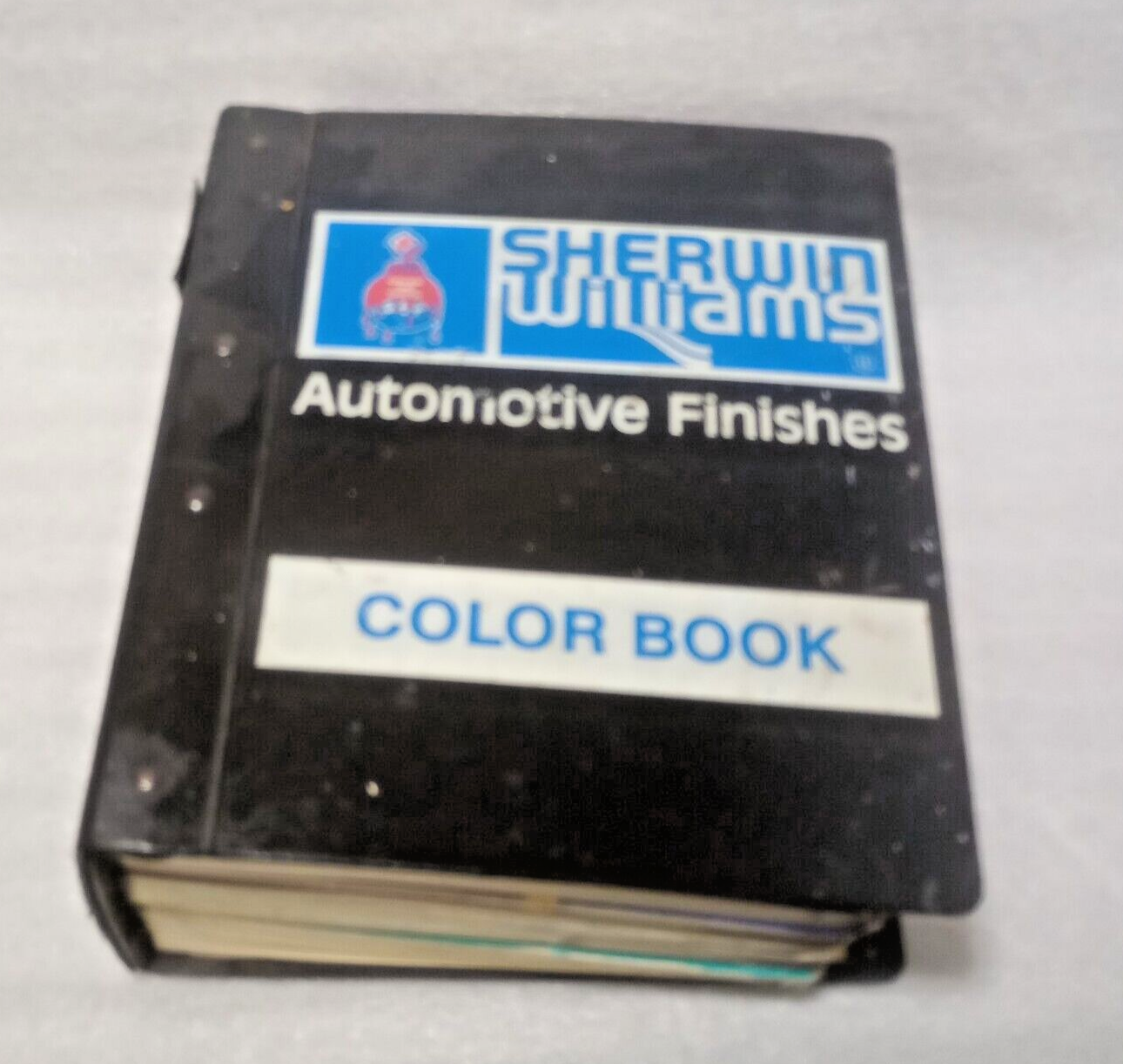 Vtg SherwinWilliams Car Color Paint Chip Book 1990-01 Imprt/Dmstc Free ...
