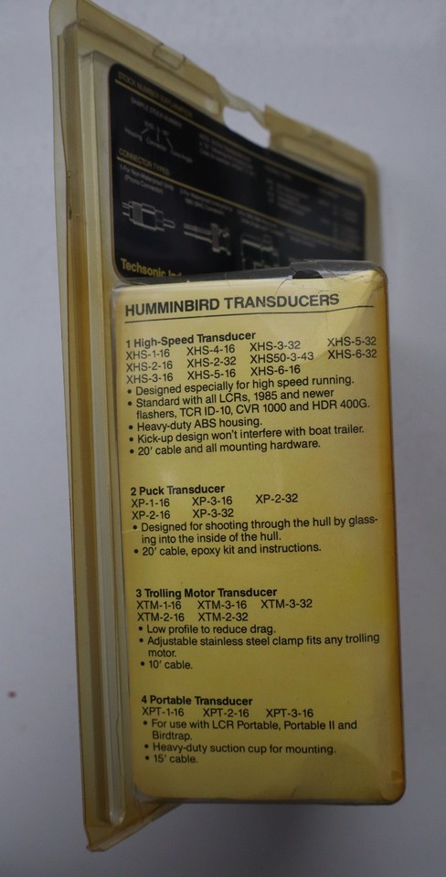 New in Package Humminbird 16* Portable Transducer - XPT-6-16 | eBay