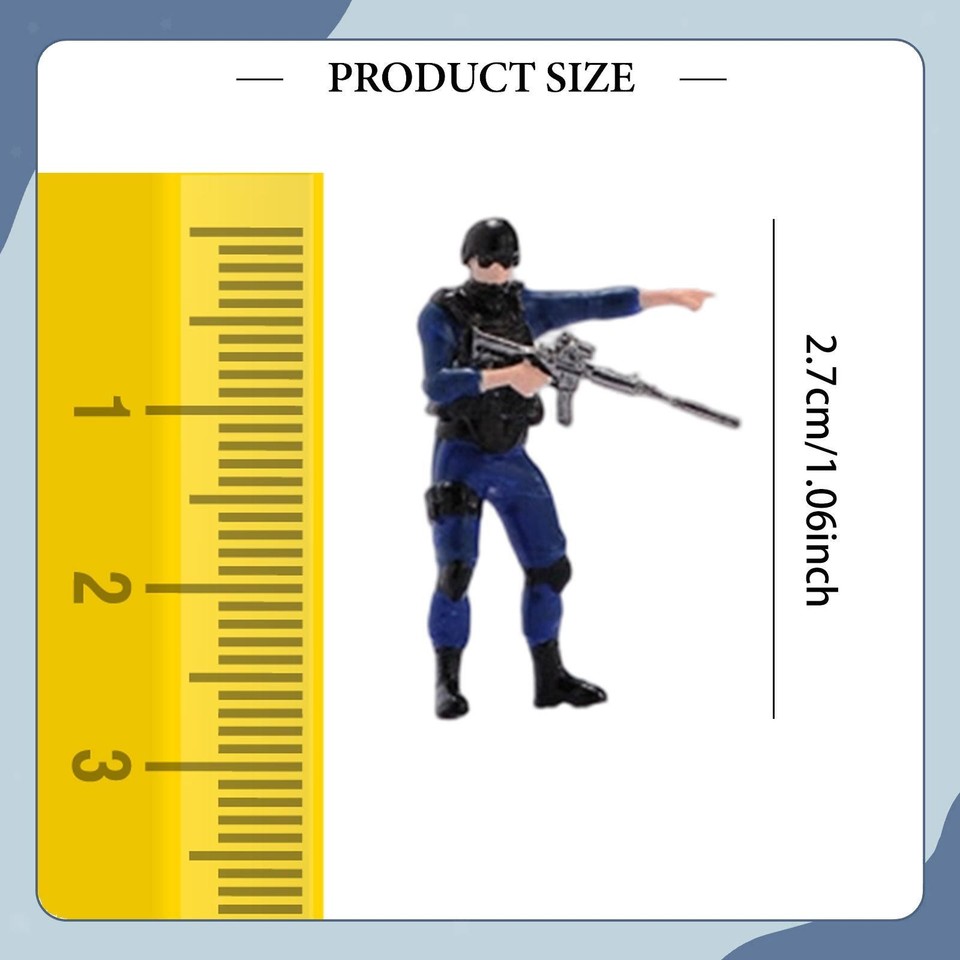 5x 1:64 Men Model Figure Movie Character Resin Figures Mini Doll Tiny ...