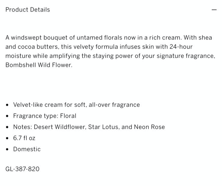 Victoria's Secret BOMBSHELL WILDFLOWER Velvet Body Cream and Beauty Bag ...