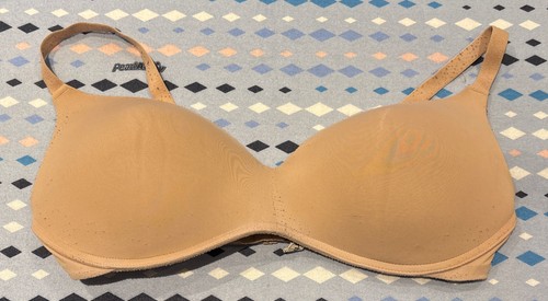 Wonderbra Padded Push Up Non-Wired Bra - Nude - 36DD - Preowned | eBay UK