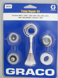 Graco Pump Repair Kit 235703 Graco Packing kit for 390 395 455 490 495 ...