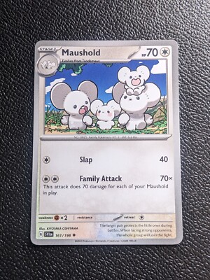 Maushold 161/198 - 2023 Pokemon TCG - Scarlet & Violet UnCommon | eBay