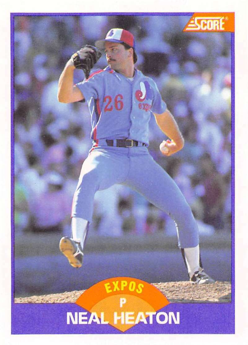 1989 Score #253 Neal Heaton NM-MT Expos | eBay