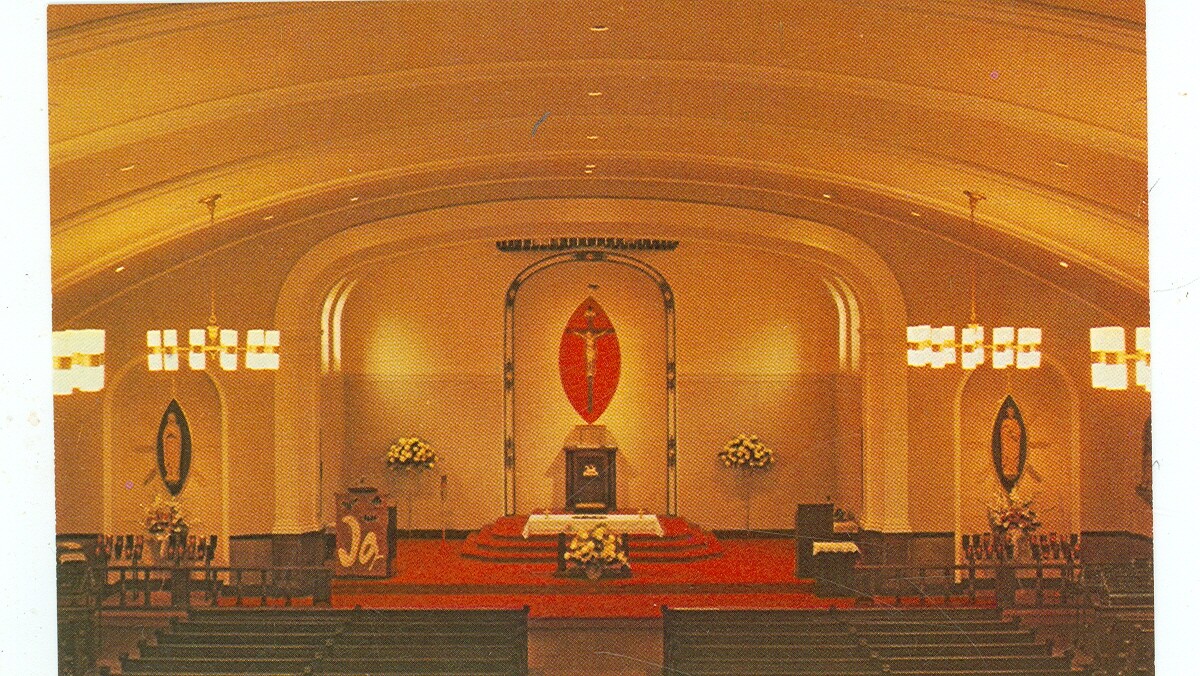 RICHMOND HILL, NEW YORK-INTERIOR-OUR LADY OF THE CENACLE CHURCH-(NY-R ...