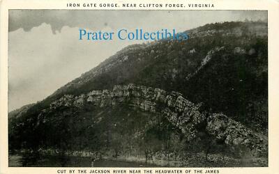 Virginia, VA, Near Clifton Forge, Iron Gate Gorge Postcard | eBay
