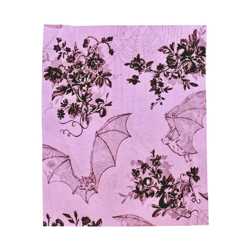 Pink Bats Soft Throw Plush Blanket | eBay