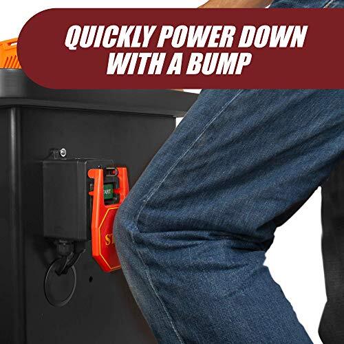 110V Single Phase On/Off Switch Large Stop Sign Paddle Quick Power ...